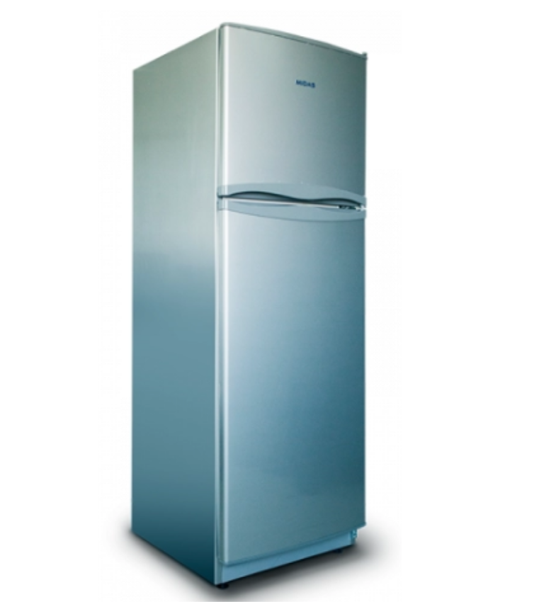 HELADERA MIDAS GRIS FRIO HUMEDO 340.LTS MOD. HFHIN340MA - ElectroStock ...