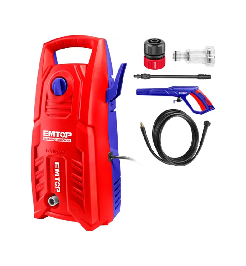 HIDROLAVADORA EMTOP 1400W - 130 BAR COD EHPW1401 - ElectroStock Paraguay S.A.